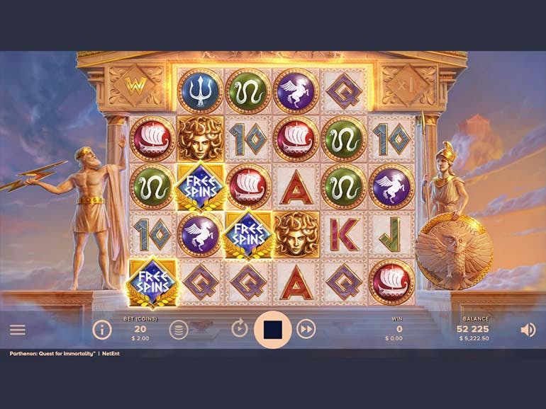 Parthenon: Quest for Immortality | Play Slots Games Online at FanDuel ...