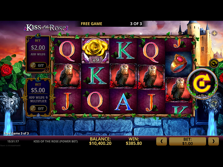 Kiss of the Rose | Play Slot Games Online at FanDuel Casino