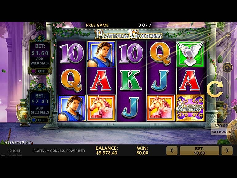 Platinum Goddess Power Bet | Play Slot Games Online at FanDuel Casino