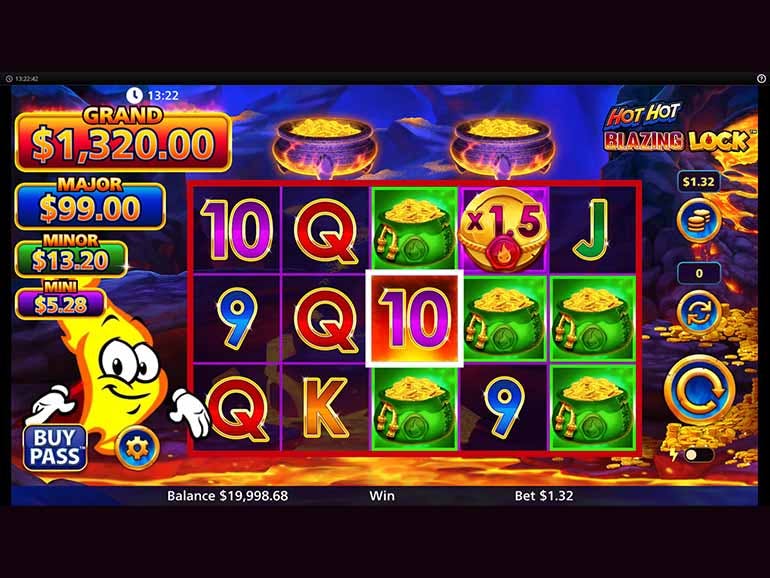 Hot Hot Blazing Lock | Play Slot Games Online at Mohegan Sun Casino