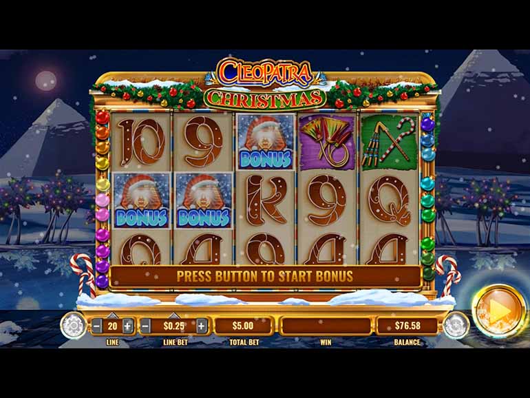 Cleopatra Christmas | Play Slot Games Online at FanDuel Casino