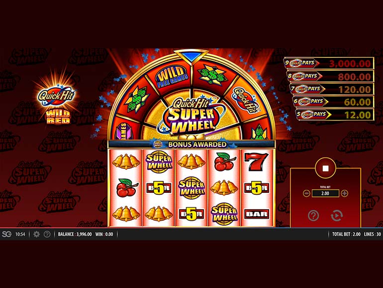 Quick Hit Super Wheel Wild Red | Play Slots Games Online at FanDuel Casino