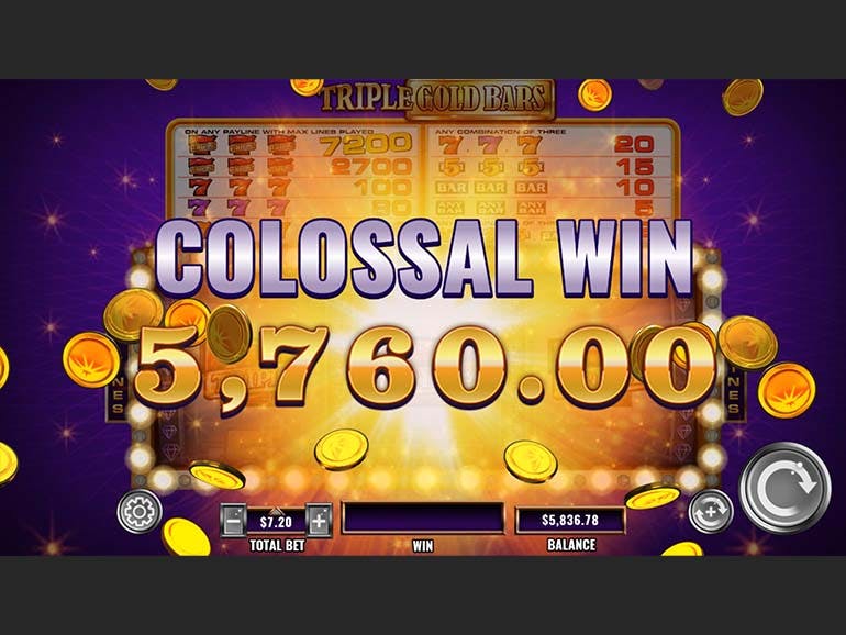Triple Gold Bars | Play Slot Games Online at FanDuel Casino