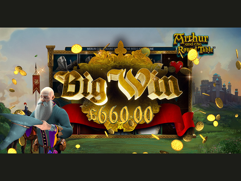 Arthur and the Round Table | Play Slot Games Online at Stardust Casino