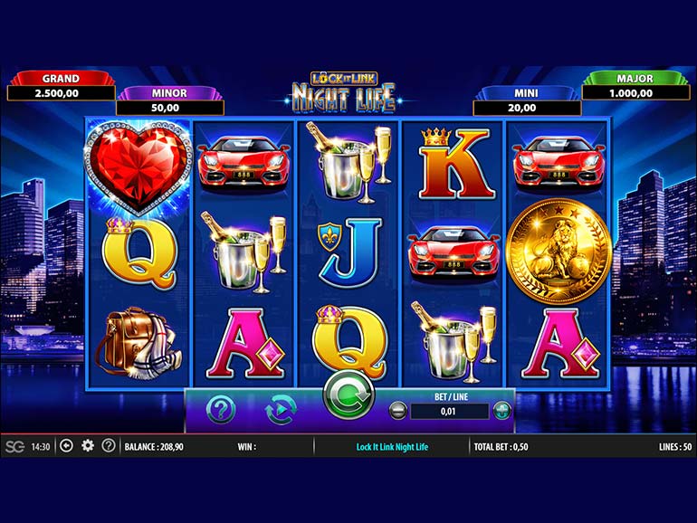 Lock It Link Night Life | Play Slots Games Online at Mohegan Sun Casino