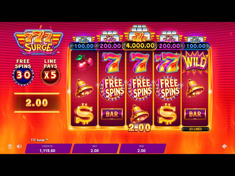 777 Surge | Play Slot Games Online at FanDuel Casino