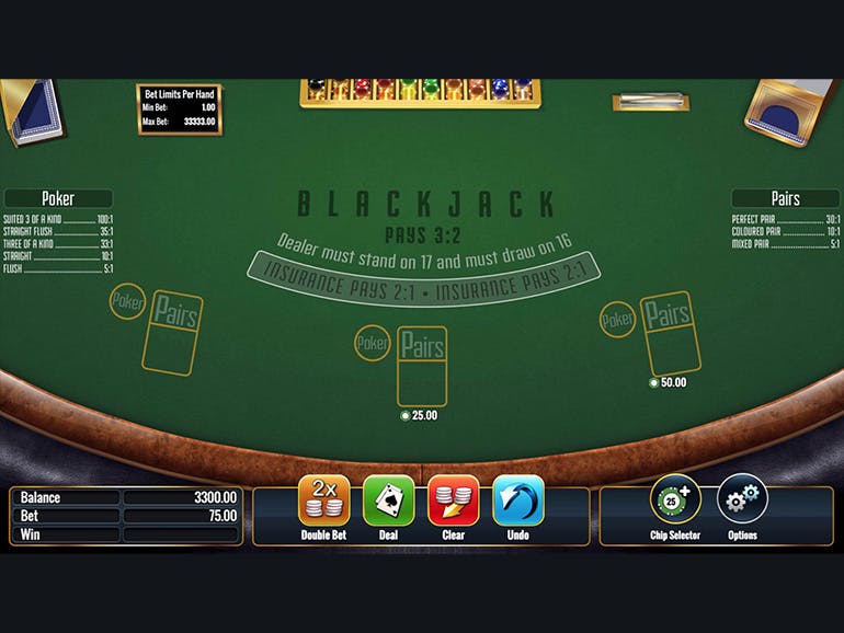 Multi Hand Blackjack Poker & Pairs w/surrender | Play Blackjack Games ...