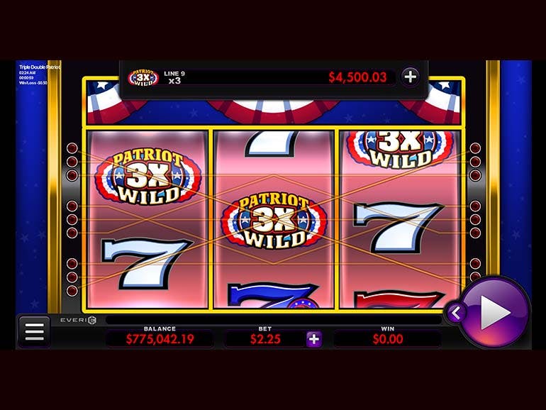 Triple Double Patriot | Play Slots Games Online at FanDuel Casino