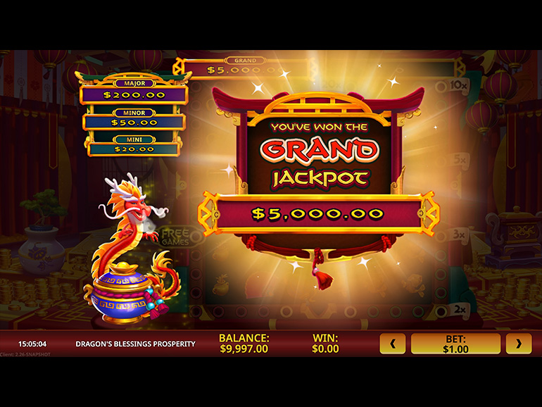 Dragon's Blessings Prosperity| Play Slots Games Online at Mohegan Sun ...