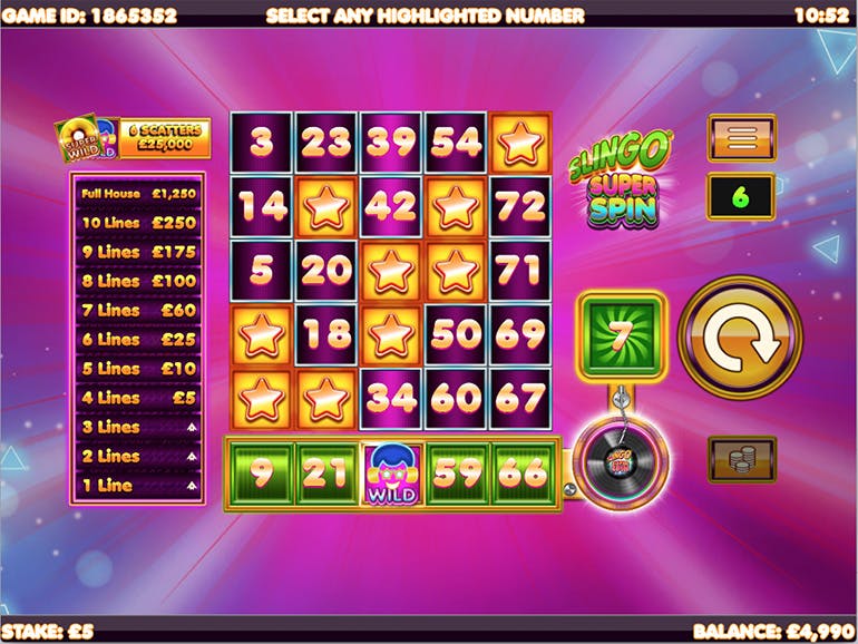 Slingo Super Spin | Play Slot Games Online at FanDuel Casino