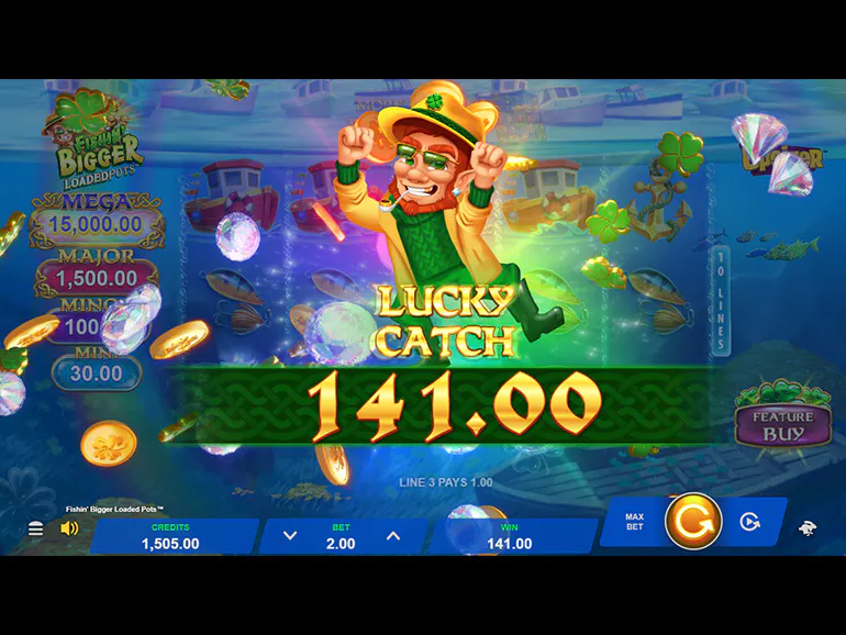 Fishin' Bigger Loaded Pots | Play Slot Games Online at FanDuel Casino