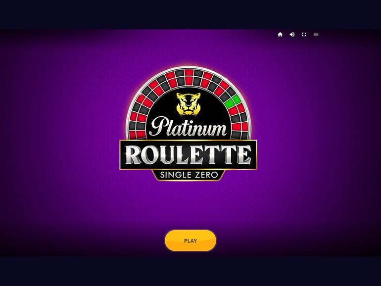 Platinum European Roulette (Single Zero) | Play Table Games Online at ...
