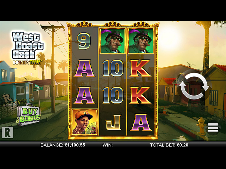 West Coast Cash Infinity Reels | Play Slot Games Online at Mohegan Sun ...