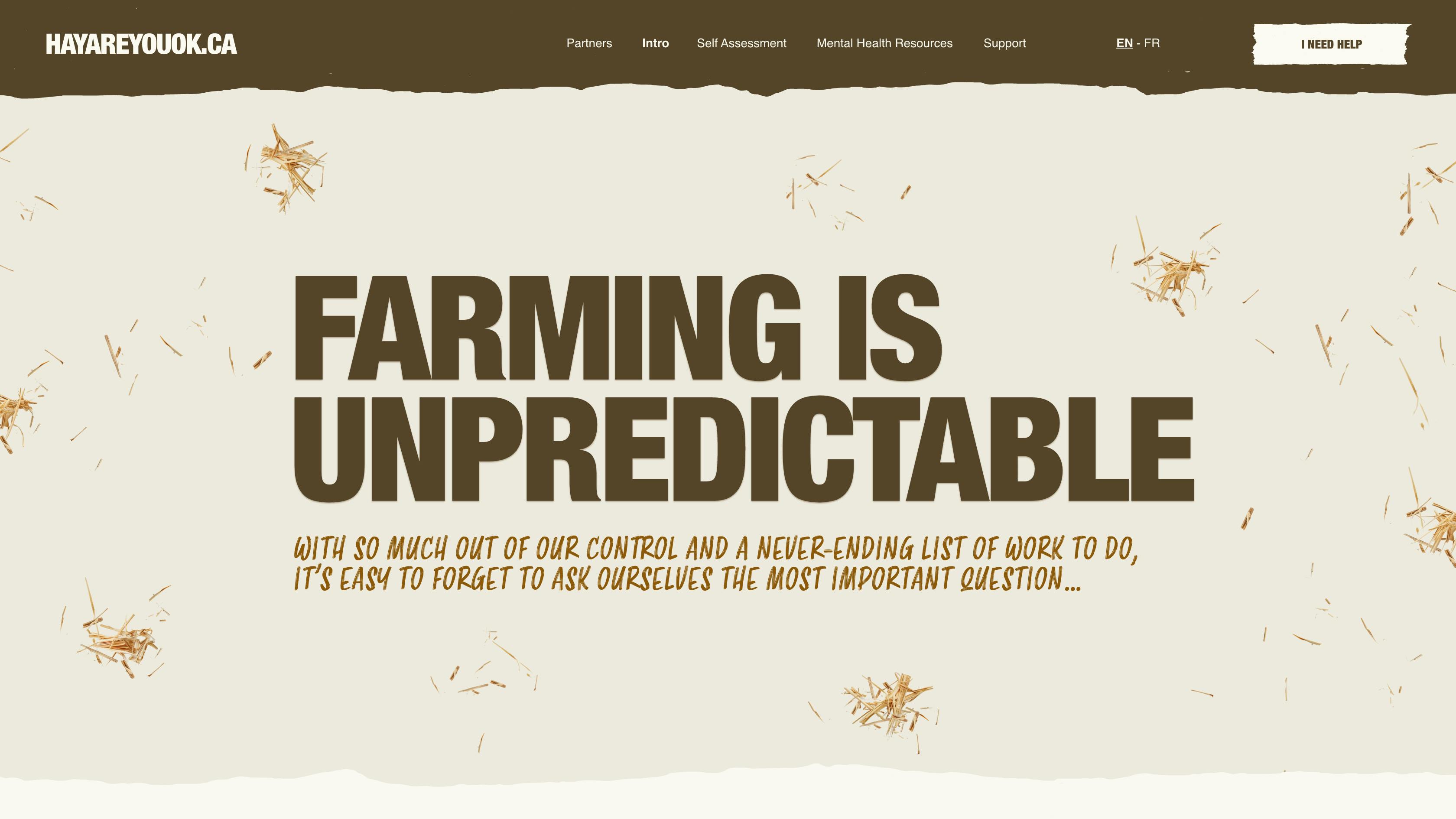 Farmer Wellness: Break the Mental Health Stigma with our Help