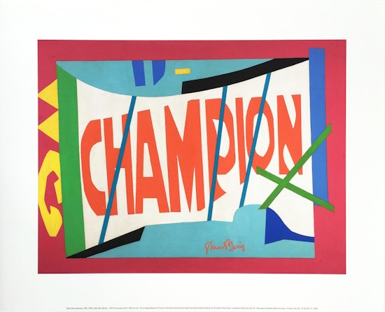 Stuart Davis, "Little Giant Still Life, 1950", Print date unknown ...