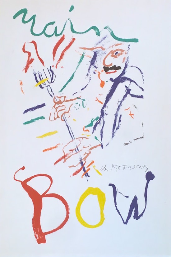 Willem de Kooning, "Rainbow, Devil at the Keyboard", 1976 | Artwork For ...