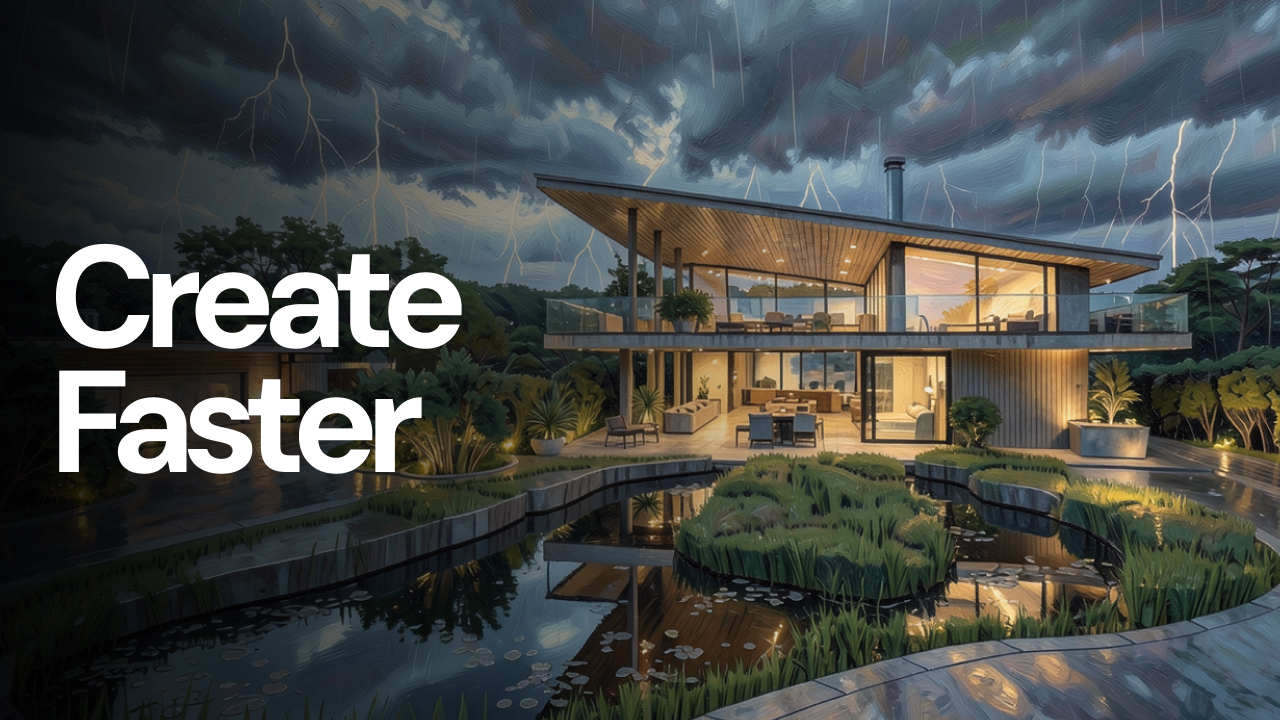 Faster Sketch-to-Render With More Control