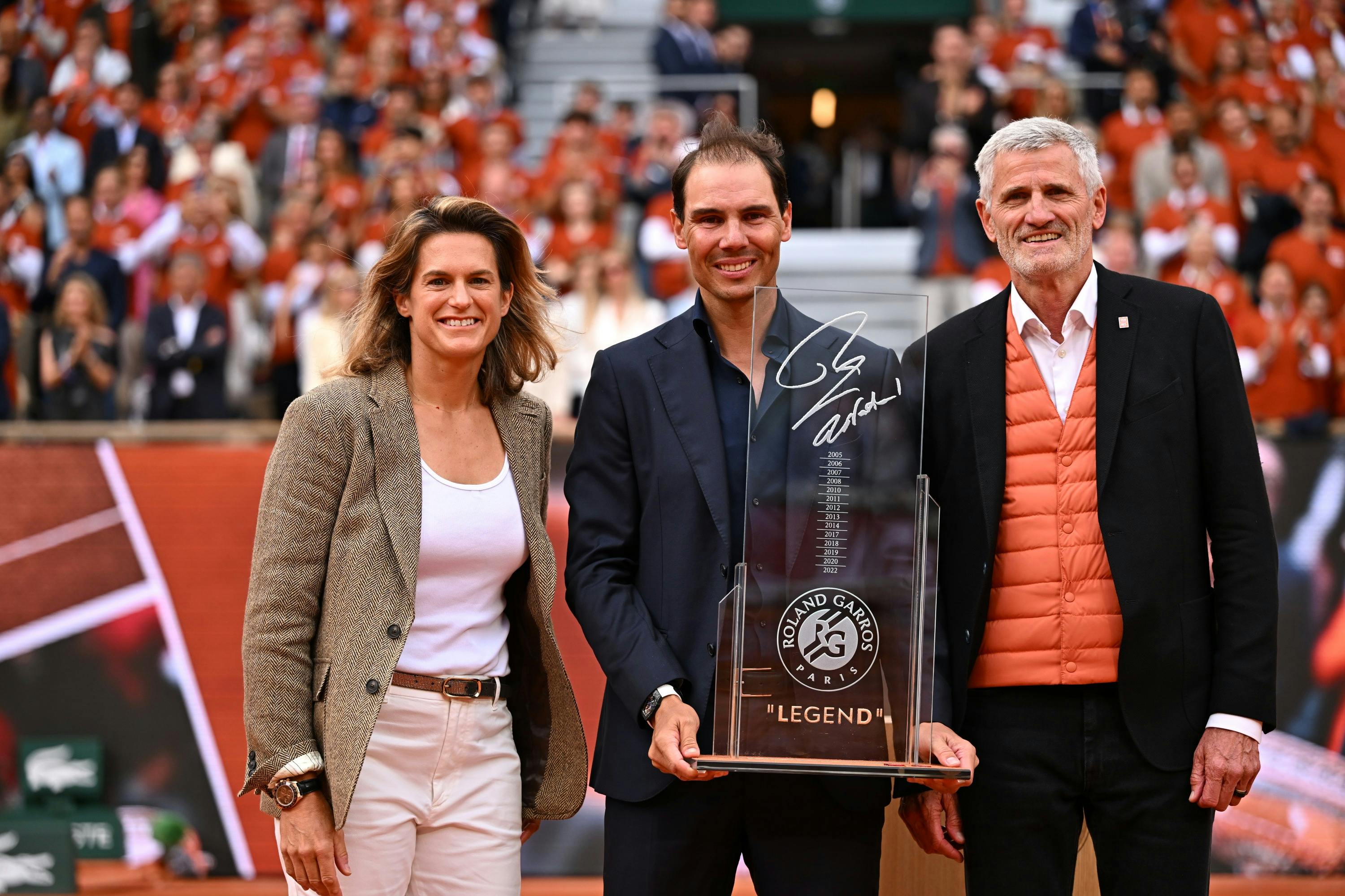 Rafael Nadal : revivez la cérémonie - Roland-Garros 2025 - Le site officiel
