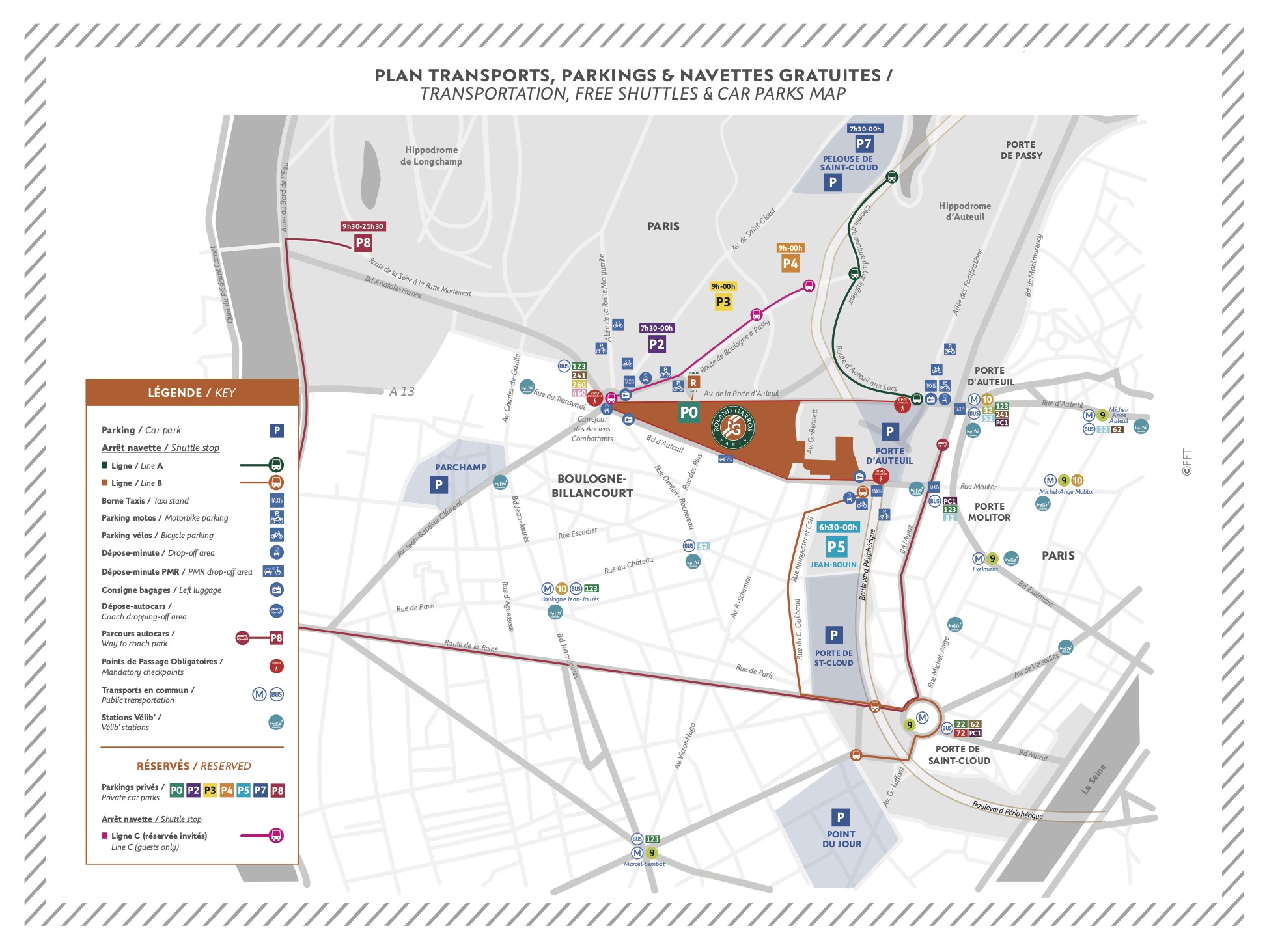 Roland Garros Seating Chart View - Ponasa