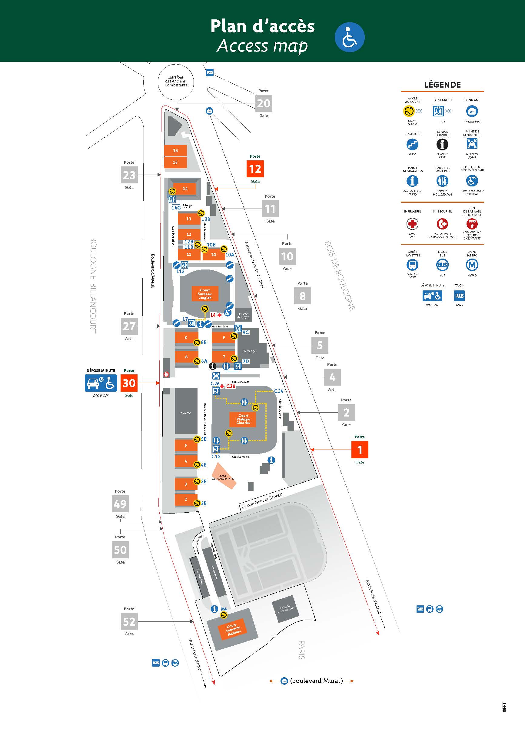 People with reduced mobility - Roland-Garros - The official site