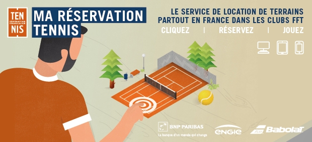 Nouveau service en ligne : Ma Réservation Tennis | Fédération française ...