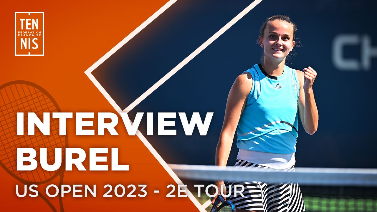 La réaction de Clara Burel, après sa victoire au 2e tour | Fédération ...