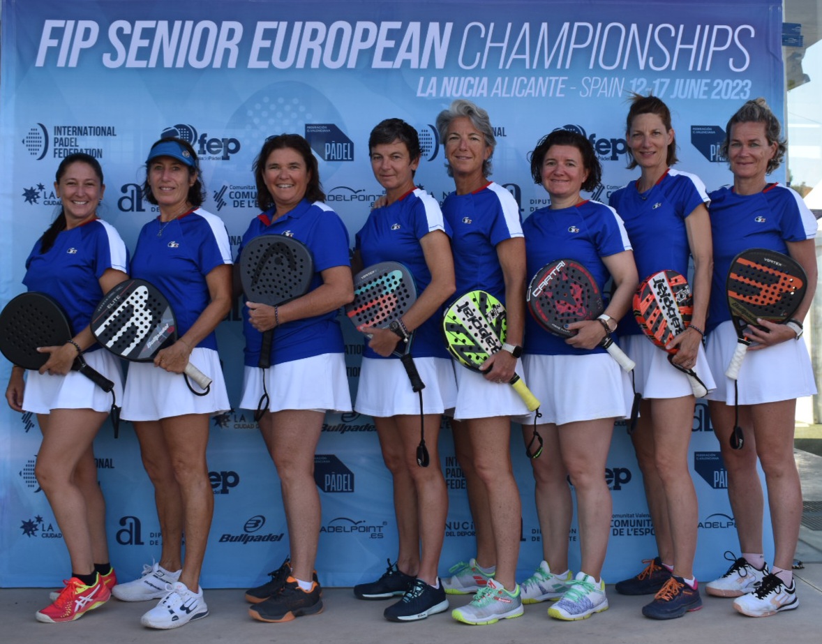Championnats d’Europe seniors + de padel : une moisson de médailles ...