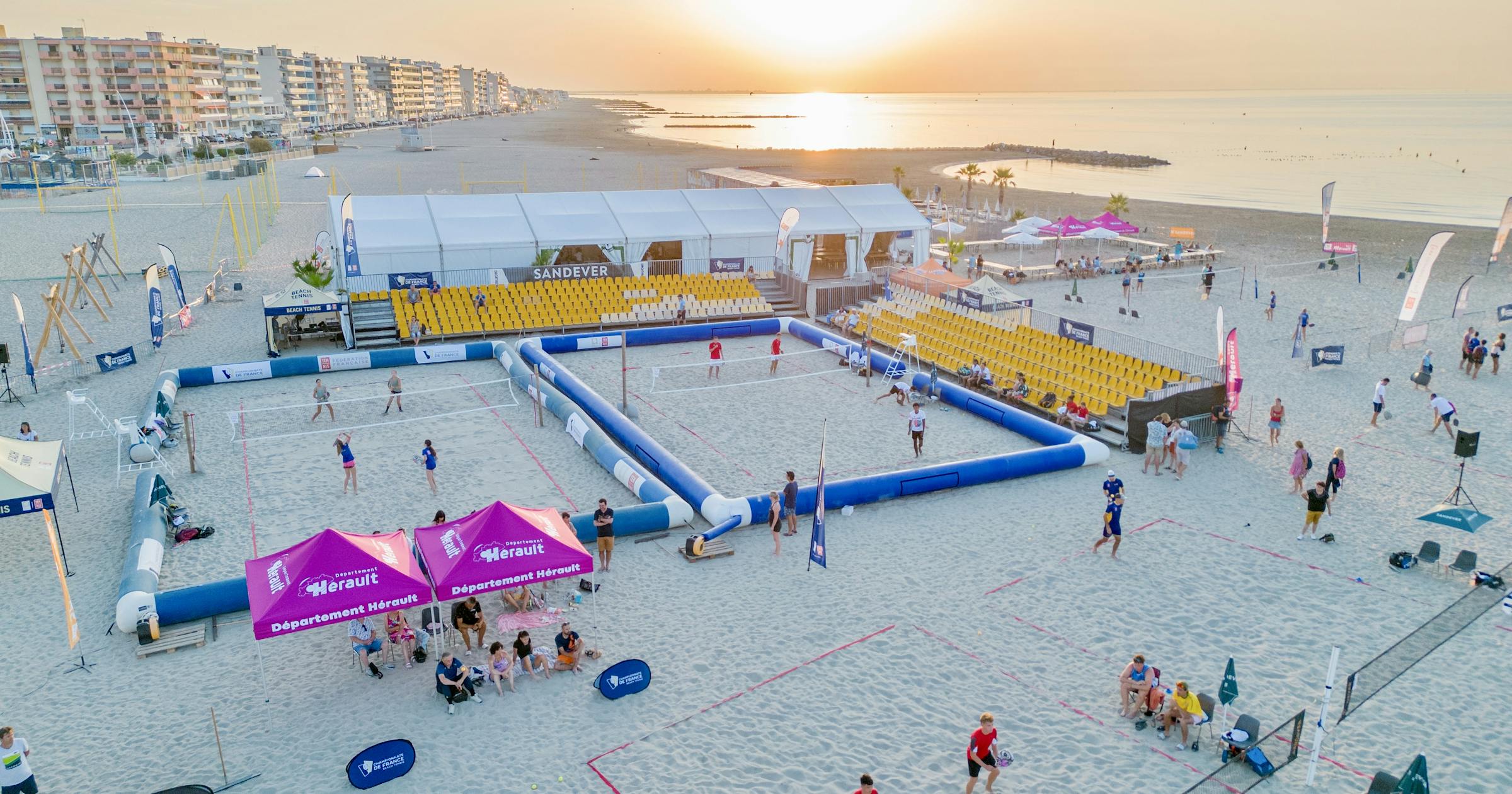 Championnats de France de beach tennis : suivez le direct des finales Championnats de France de beach tennis : suivez le direct des finales