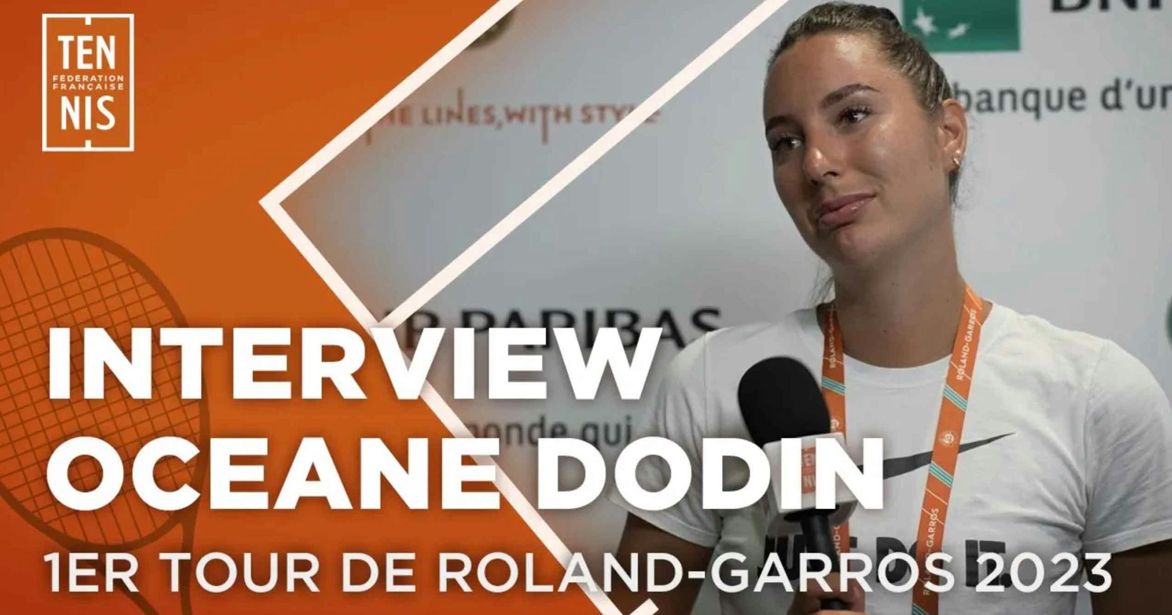 Océane Dodin Une Victoire Qui Fait Du Bien Fédération Française De Tennis