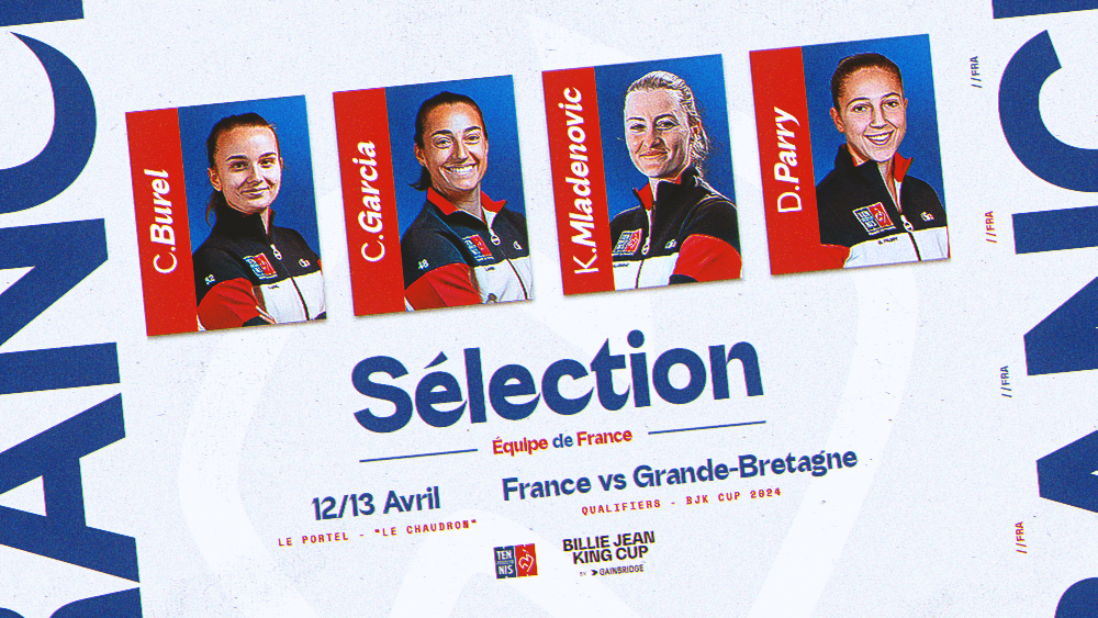 BJK 2024 : la composition des Bleues face à la Grande-Bretagne ...