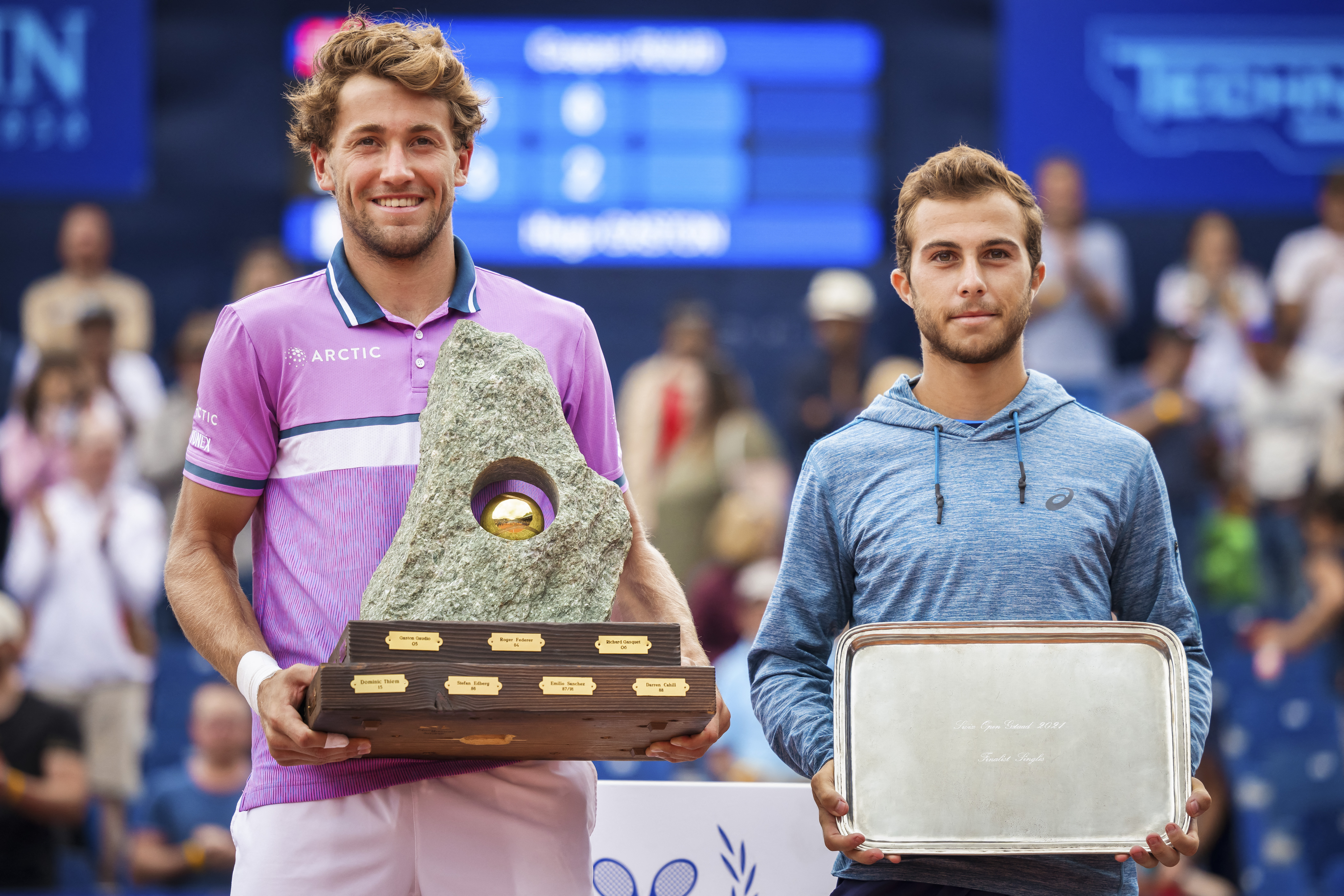 Hugo Gaston et Richard Gasquet brillent sur terre | Fédération ...