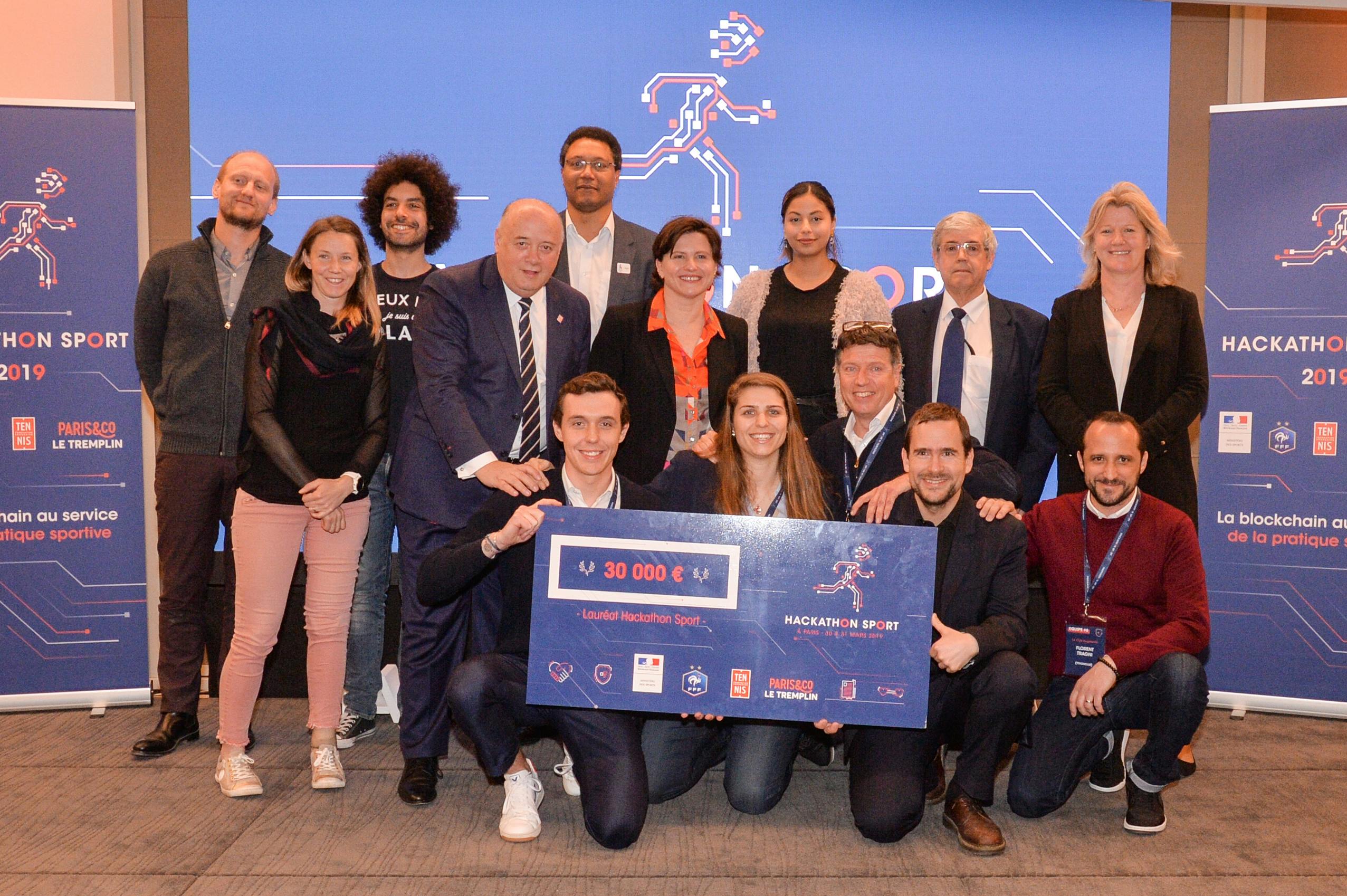 Club Token remporte le Hackathon Sport | Fédération française de tennis