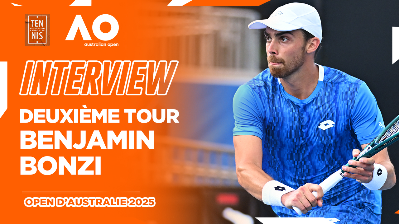 Open d'Australie : la réaction de Benjamin Bonzi après sa victoire au ...