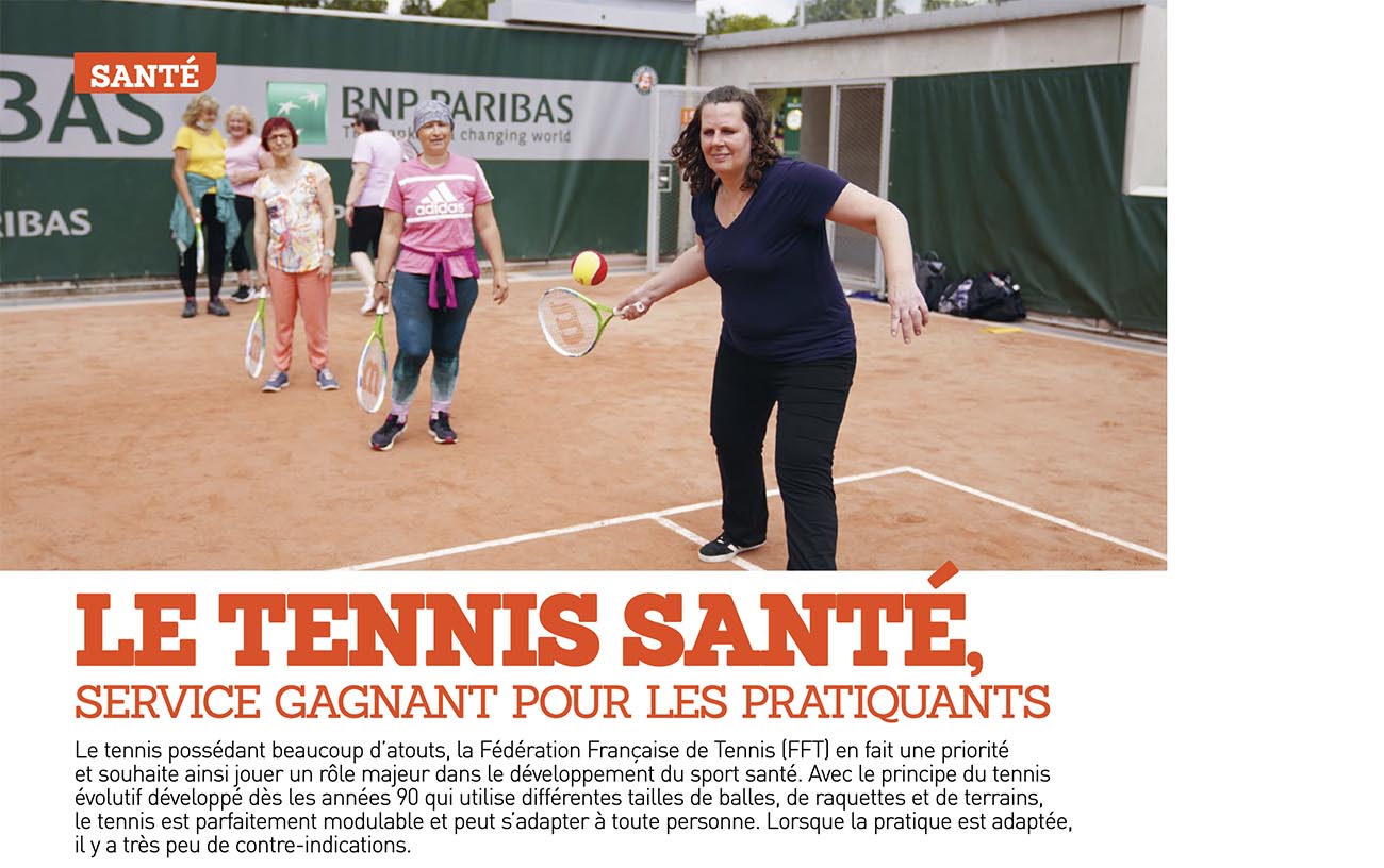 Découvrez le magazine Tennis Santé, créé en collaboration avec la FFT ...