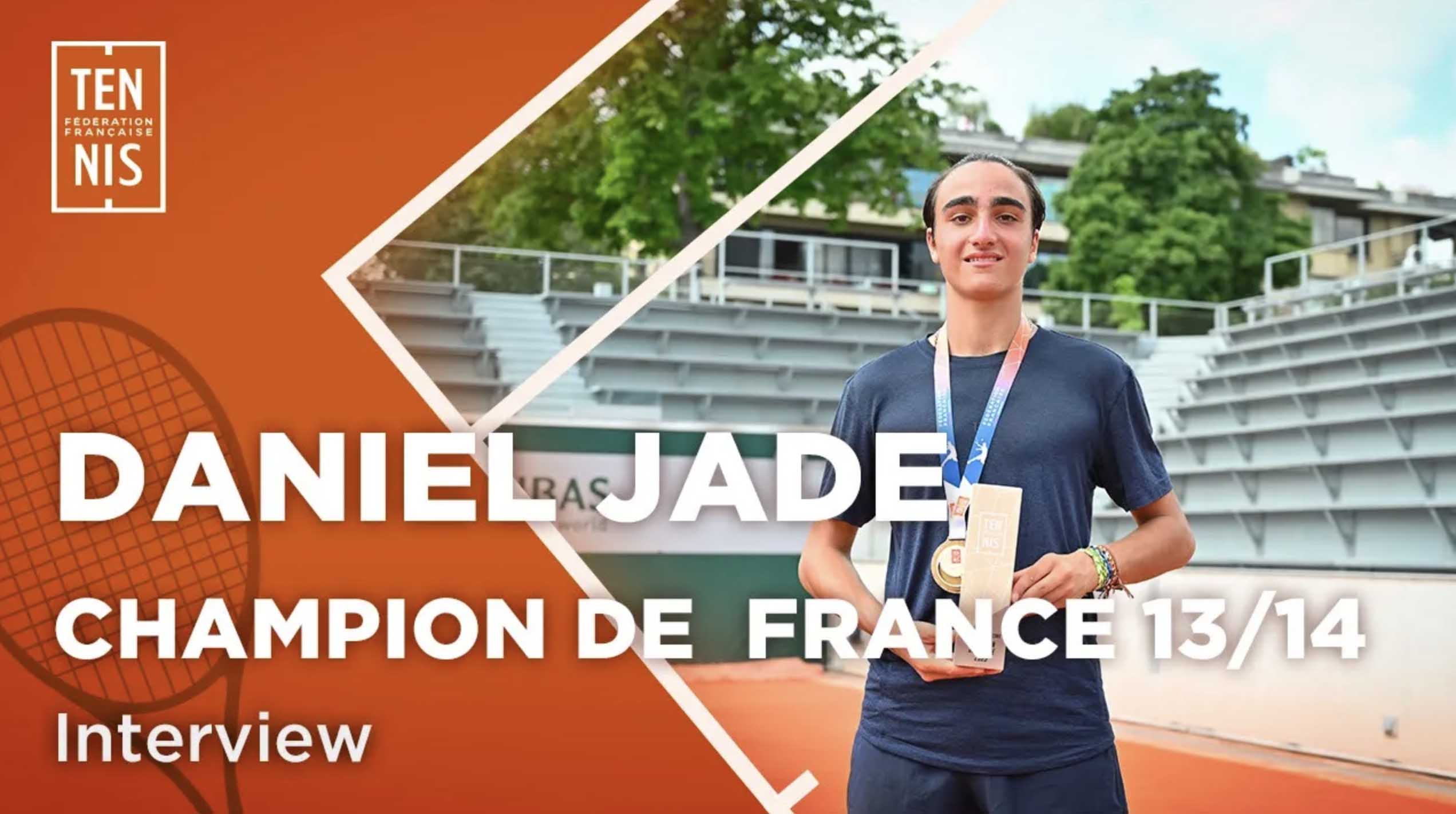 Le portrait vidéo de Daniel Jade, le champion de France 13-14 ans 2023 ...