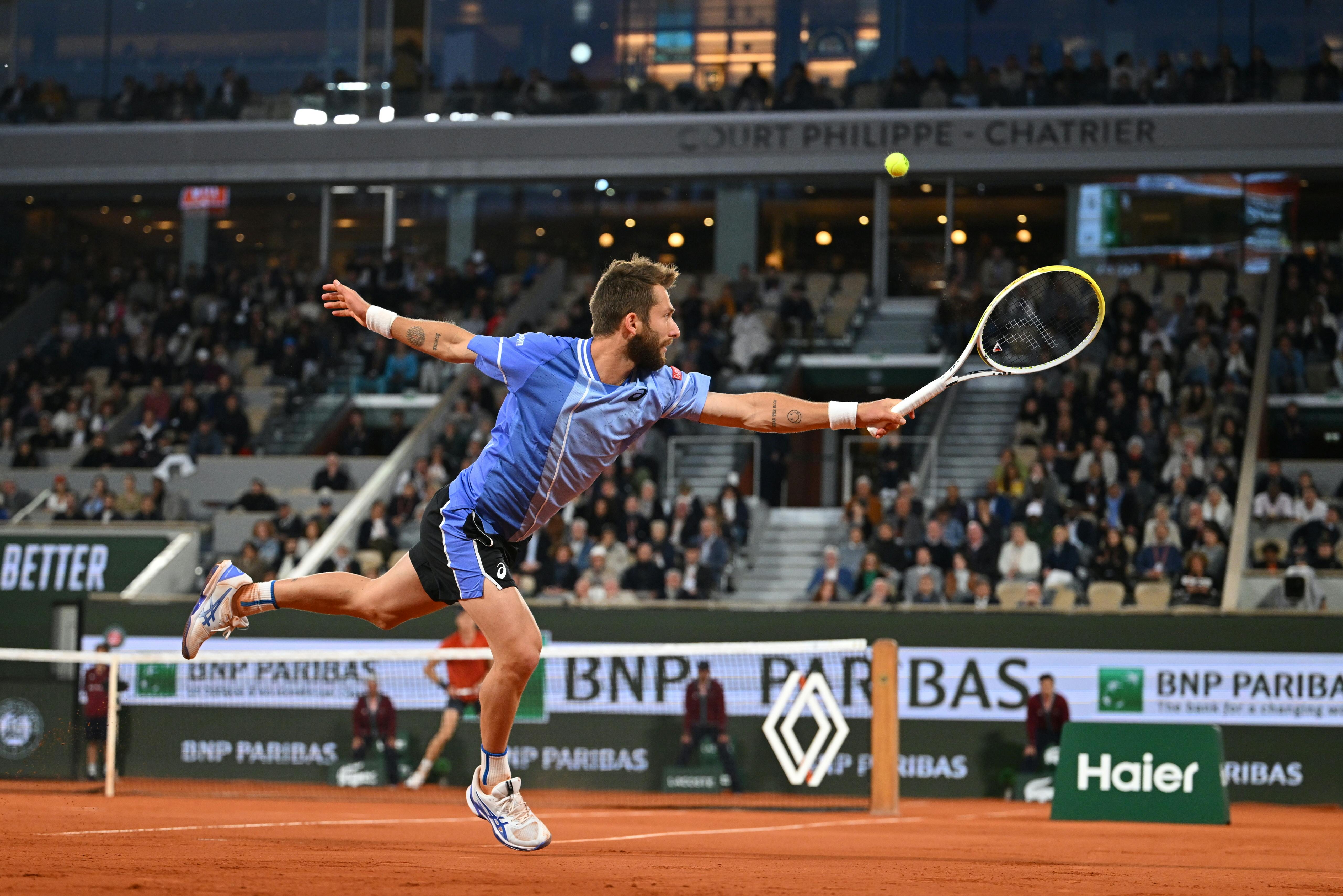 Corentin Moutet : "J'ai découvert un public différent"