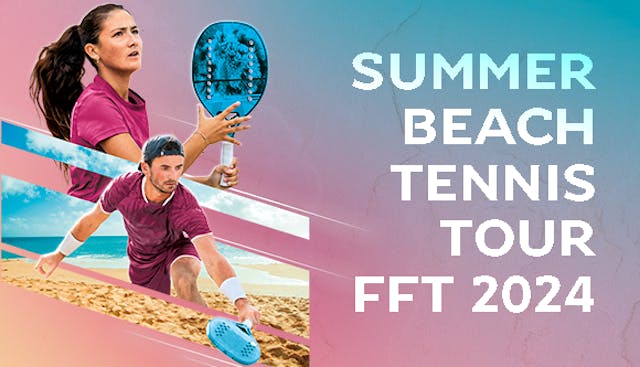 Cet été, et pour la troisième année consécutive, la FFT organise le Summer Beach Tennis Tour sur ...