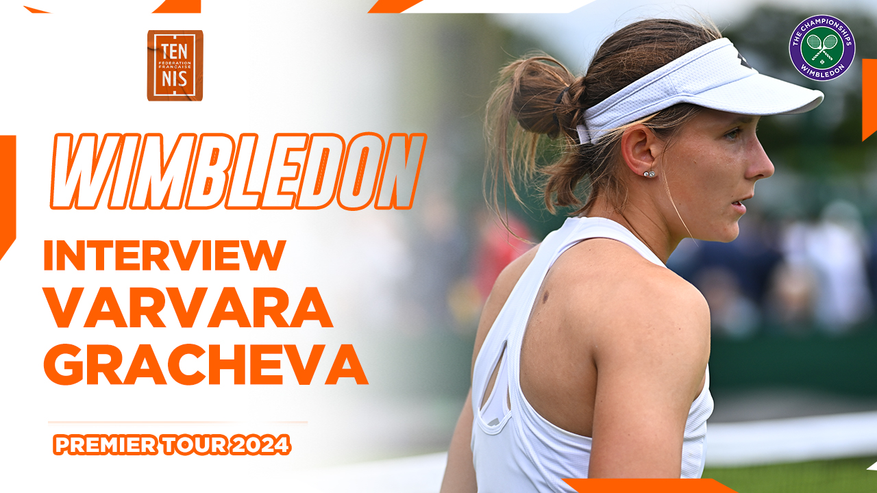 La réaction de Varvara Gracheva après sa victoire au premier tour de ...