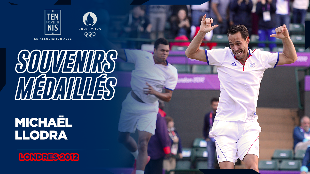 Avec Jo-Wilfried Tsonga, "Mika" Llodra a décroché une breloque en argent aux Jeux de Londres ...