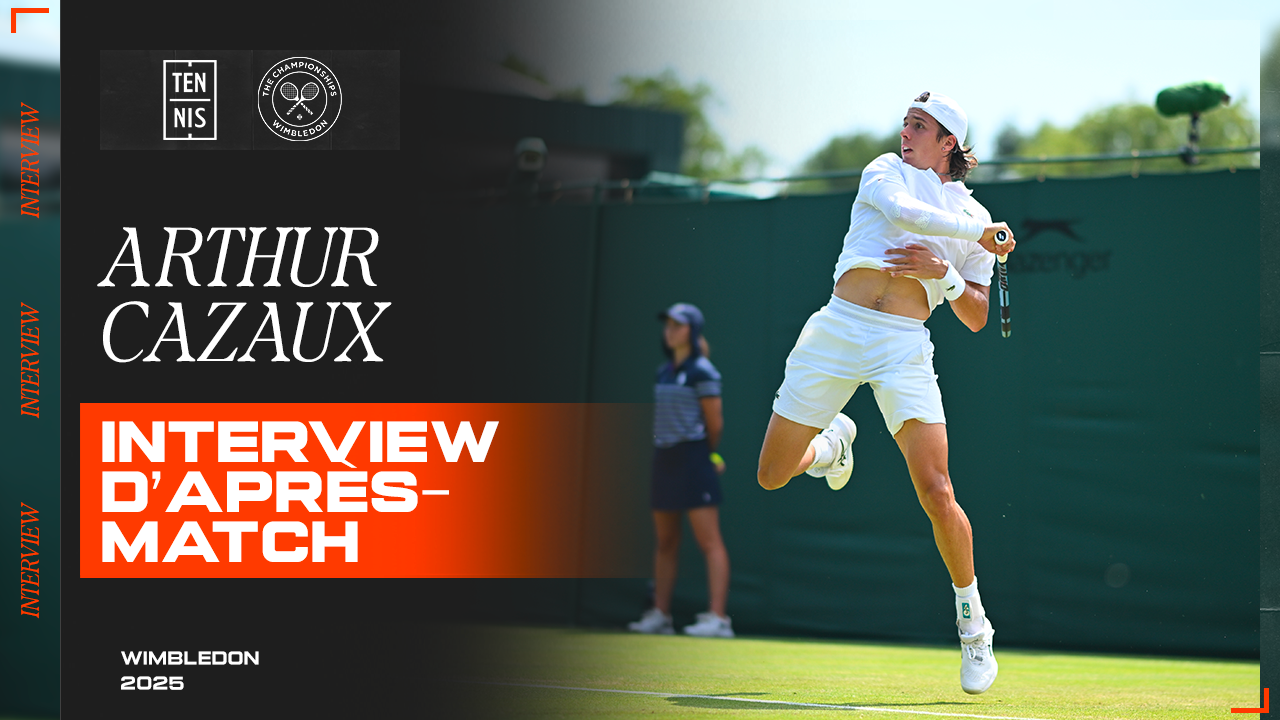 Interview : Arthur Cazaux, qualifié pour le deuxième tour de Wimbledon