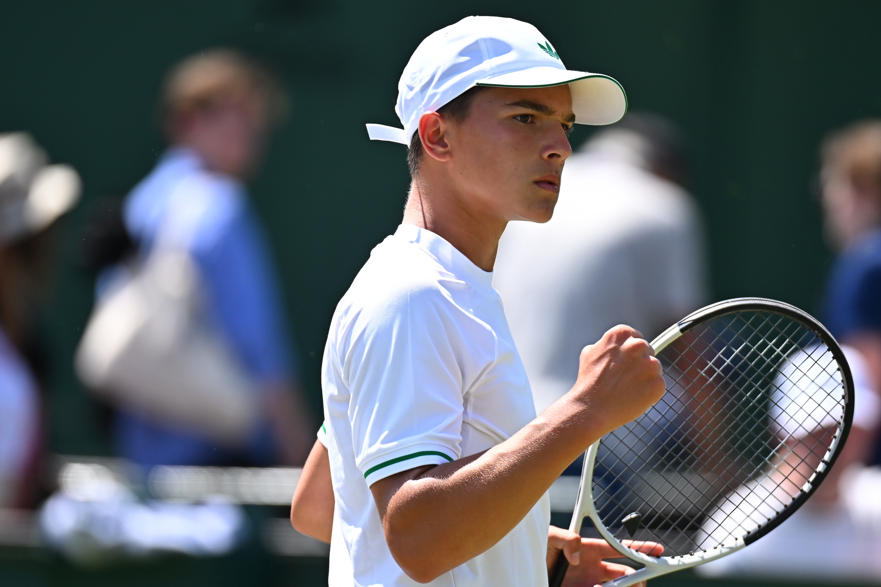 Wimbledon : les premiers pas de Mario Vukovic sur gazon