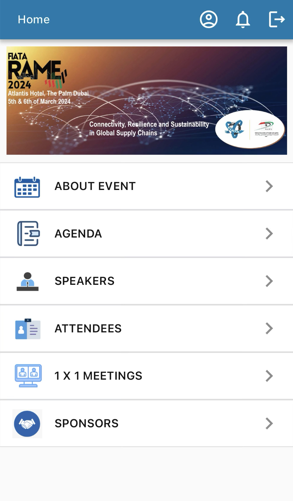 FIATA Events App inaugurated ahead of 2024 FIATA-RAME Field Meeting