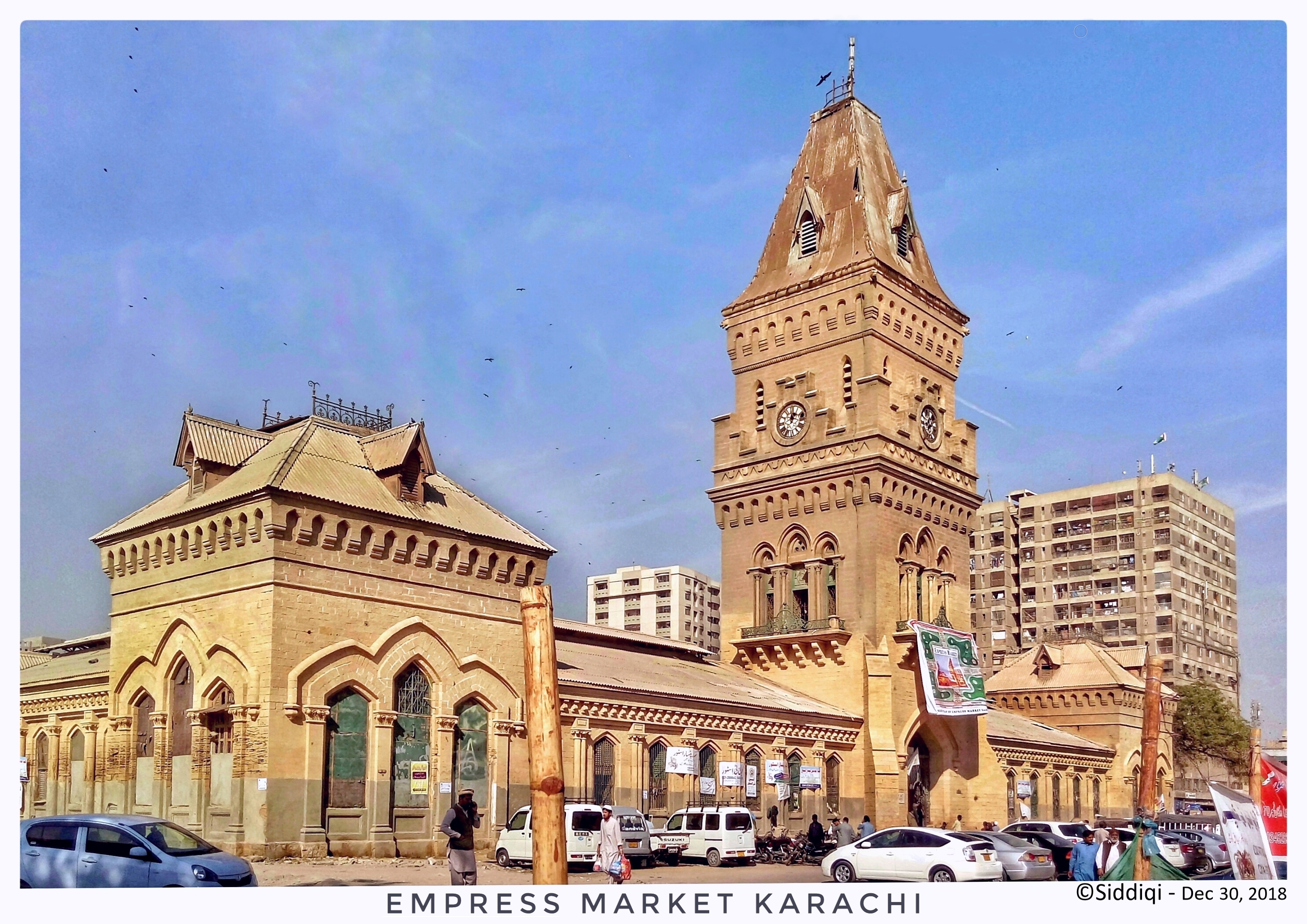 What is Saddar in Karachi known for?