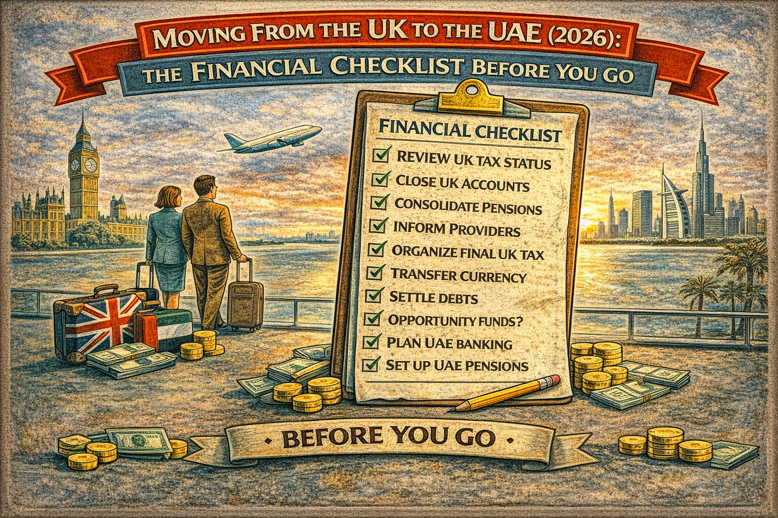 Moving from the UK to the UAE (2026): financial checklist | Finance with JC