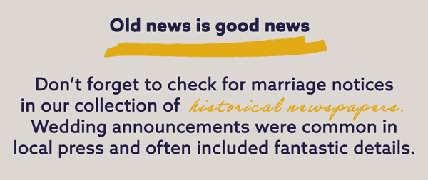 The definitive guide to Findmypast's marriage records | Blog ...