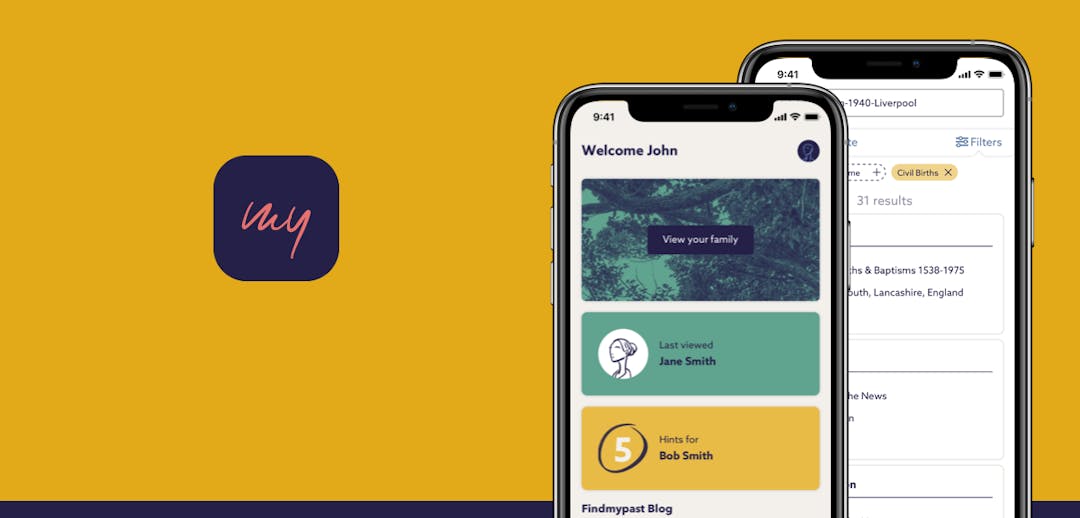 How to use the free Findmypast app for on-the-go family history | Blog ...