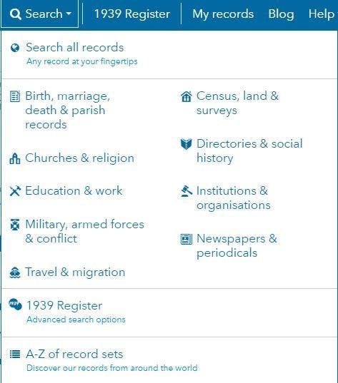 A beginner's guide to searching for records on Findmypast | Blog ...