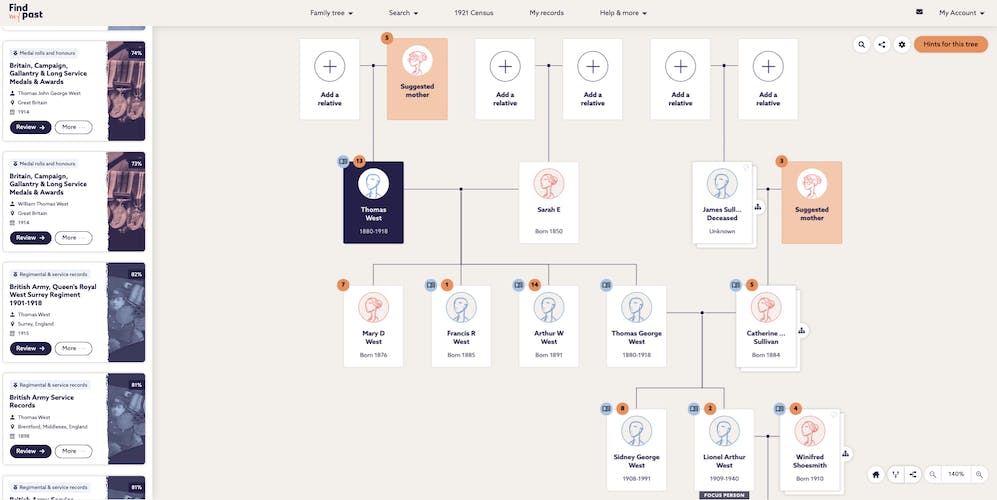 Discover your ancestor's military records with our handy family tree ...