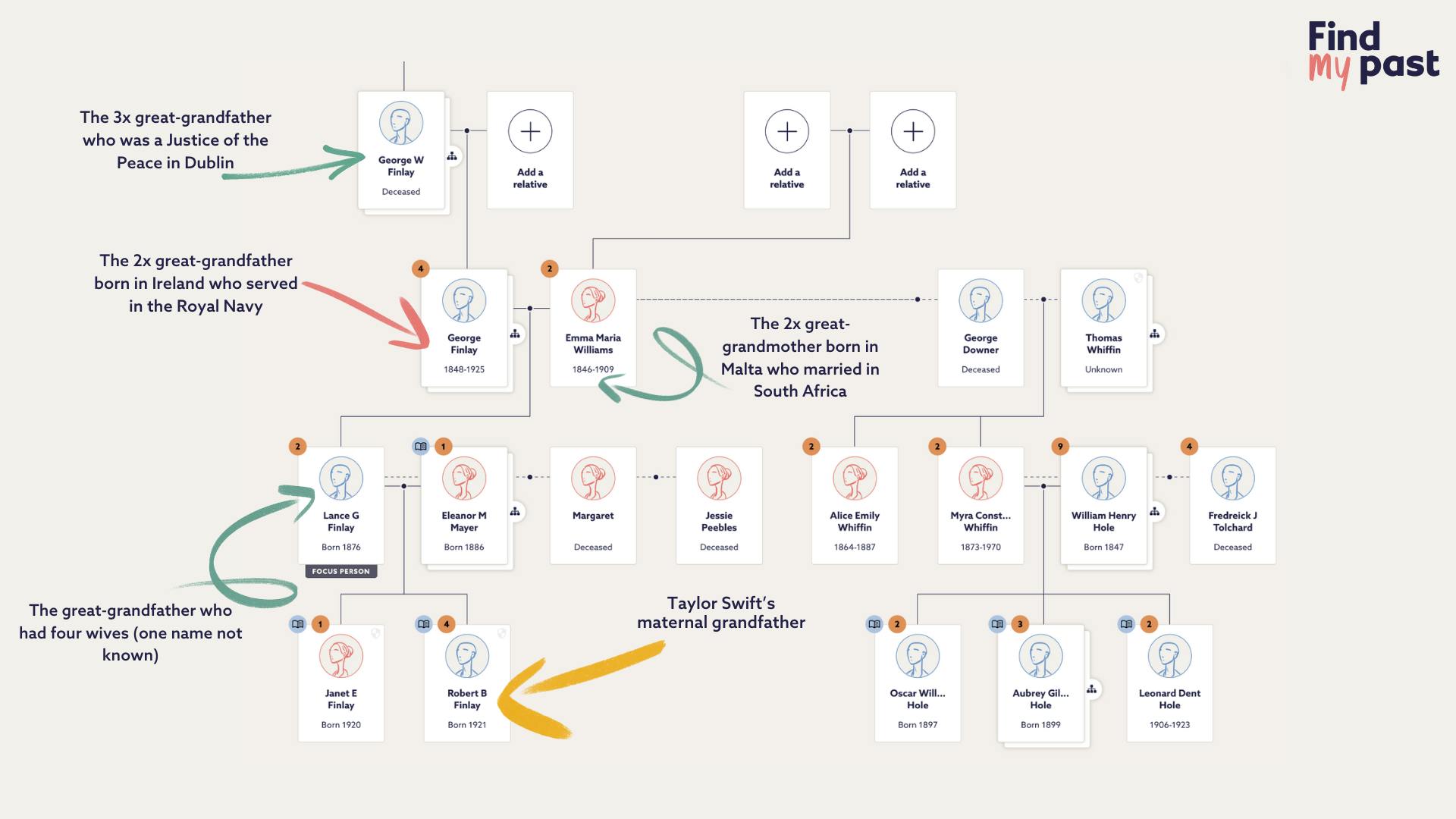 Taylor Family Tree Explore Taylor Swift's Eras Family Tree