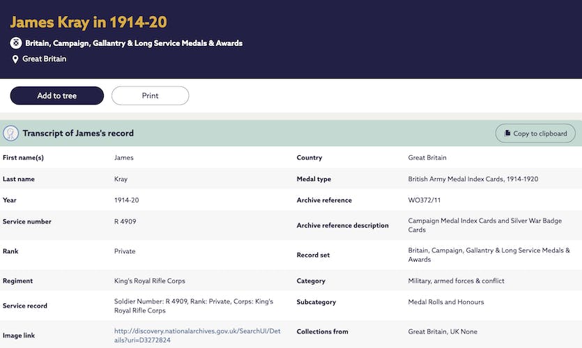 Kray twins family tree | Blog | findmypast.co.uk